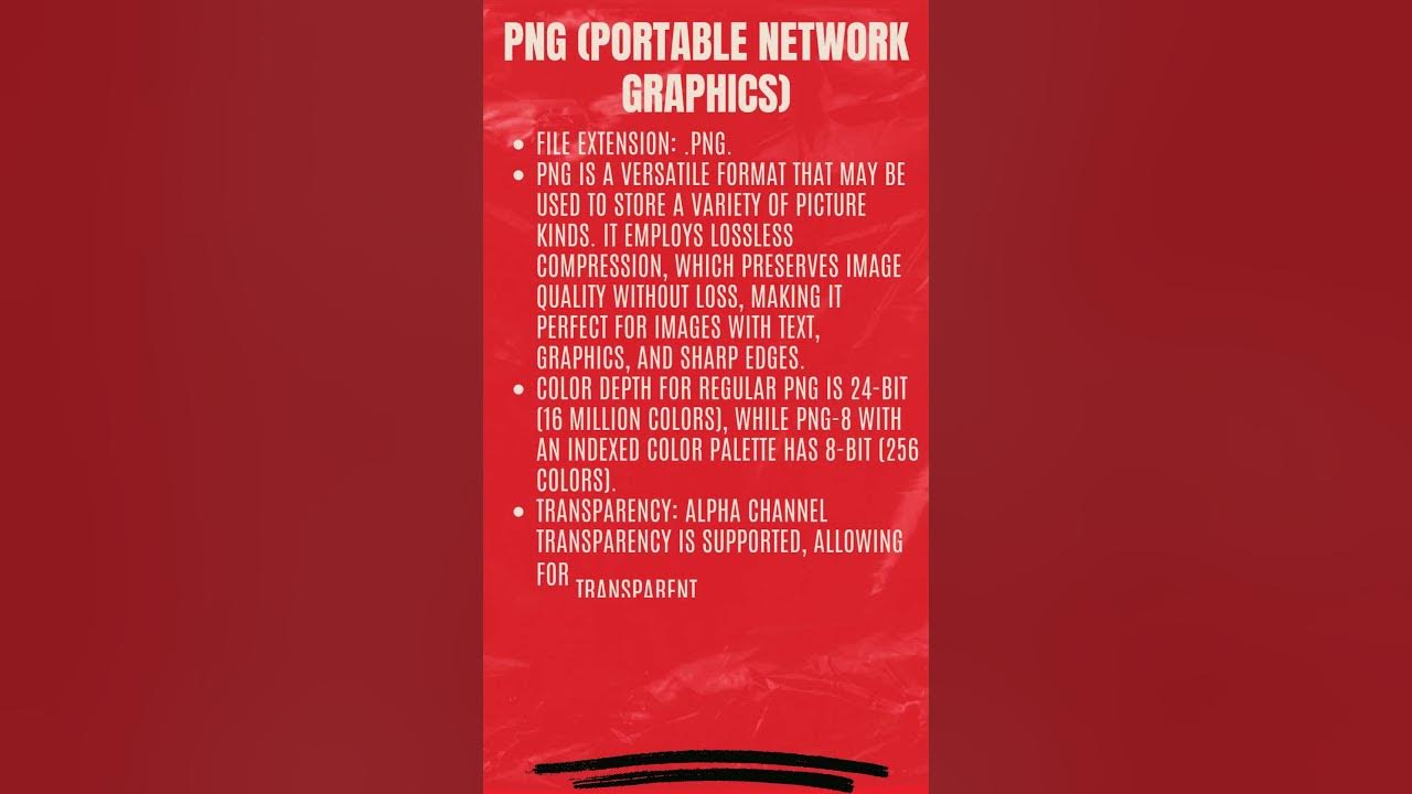 @Westside_Programming Describing Different Image Formats - YouTube