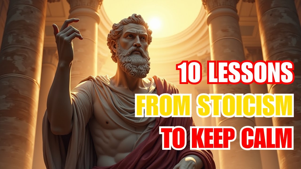 10 LESSONS from STOICISM to KEEP CALM - YouTube