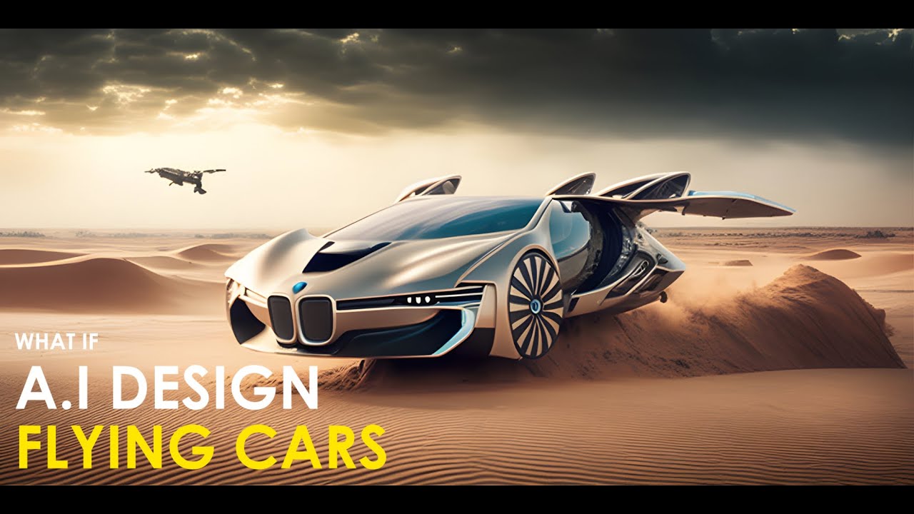 AI design Futuristic Flying Car, Midjourney - YouTube