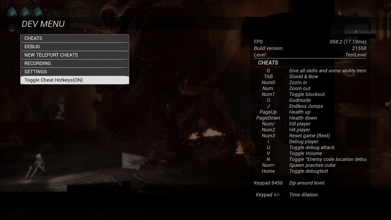 Somber Echoes (PC)(English) #2 How to Turn Cheat Mode on / Dev Menu ...