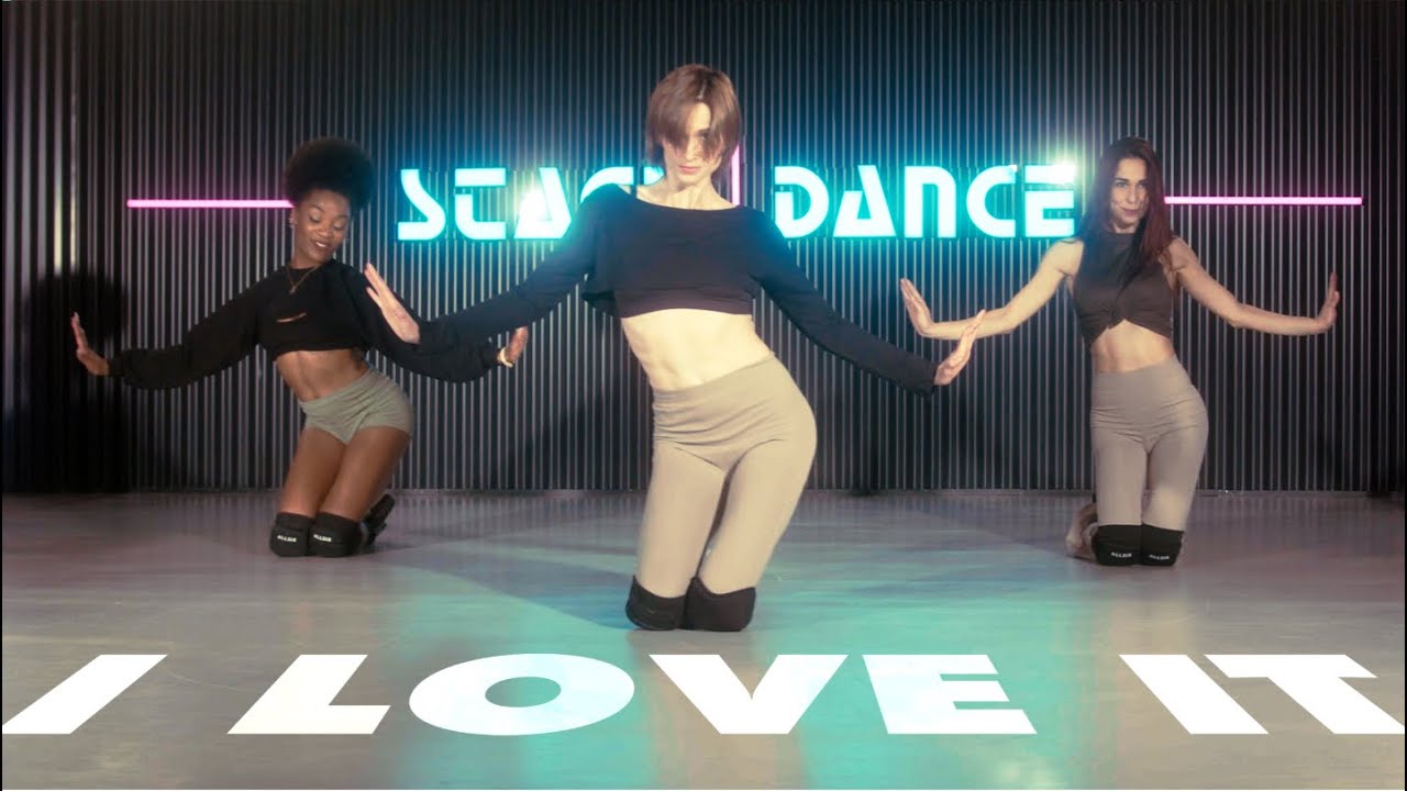 Sexy Jazz Dance Choreography I LOVE IT by Candice Dewaele - YouTube
