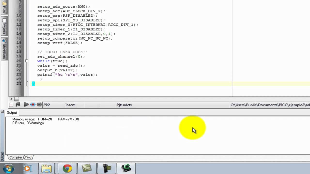 adc tx rs232 pic16f877a.mp4 - YouTube