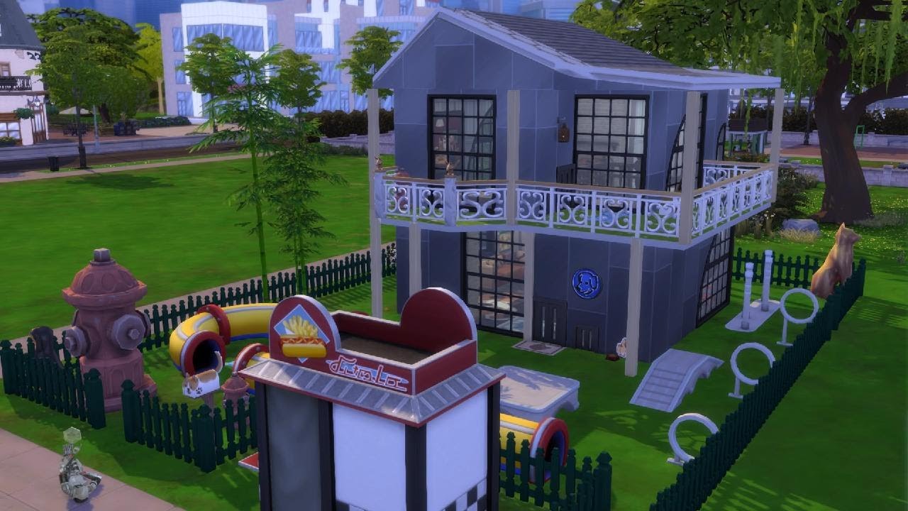 The Sims 4 Gallery Lots ep# 1700 Dog House - YouTube