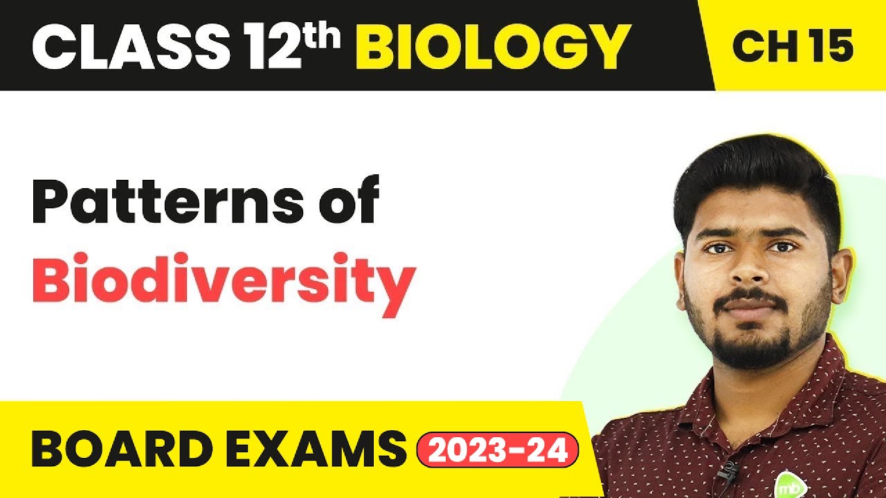 Patterns of Biodiversity - Biodiversity and Conservation | Class 12 ...