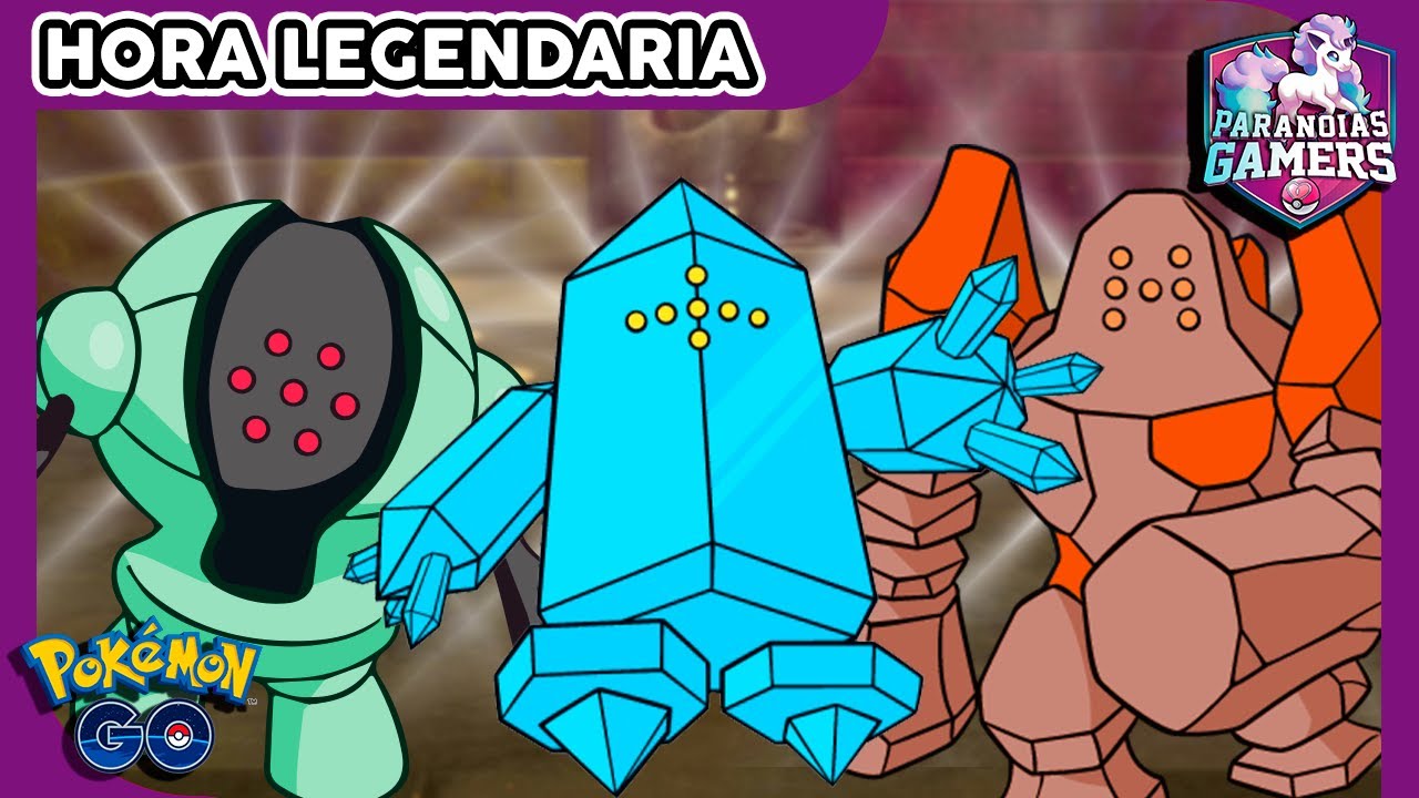 🔴A POR LOS LEGADOS DE LOS REGIS ORIGINALES: REGISTEEL REGIROCK Y REGICE ...
