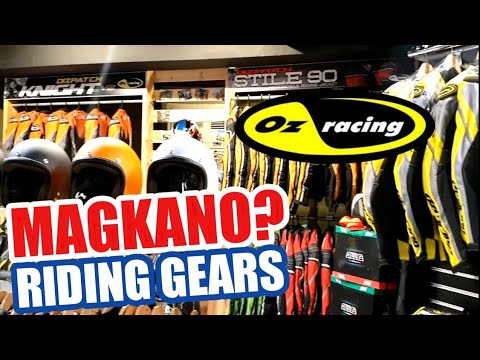 RIDING GEARS OZ RACING LIFESTYLE MOTORCYCLE AT MAGKANO SHIELD HELMET ...