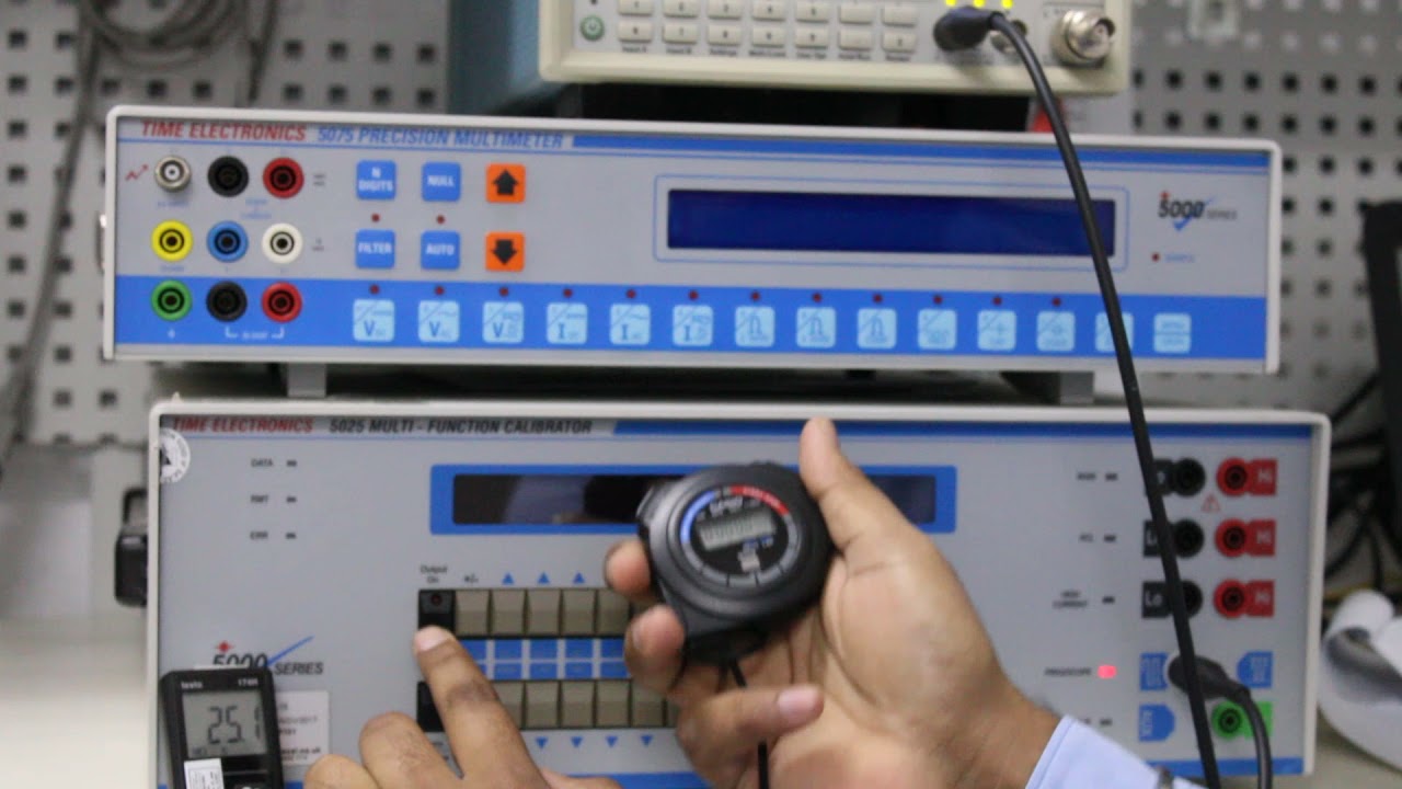 Calibration of Stop Watches/Timer - YouTube