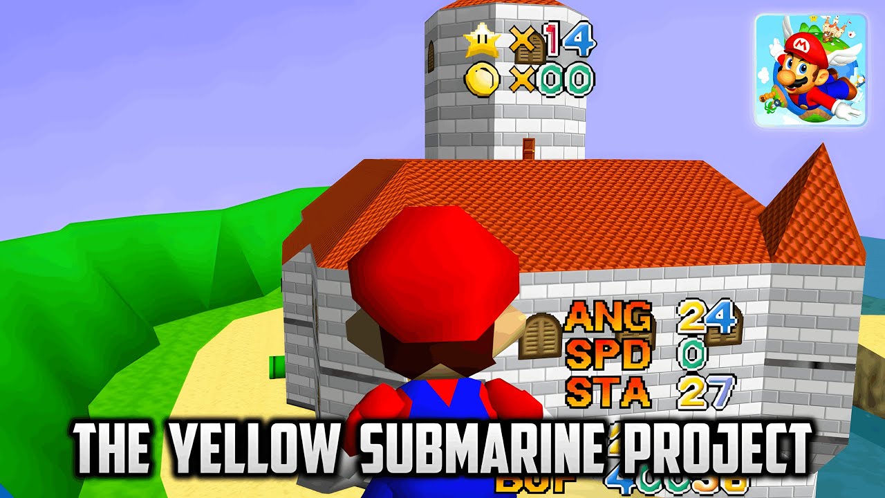 ⭐ Super Mario 64 - The Yellow Submarine Project - YouTube