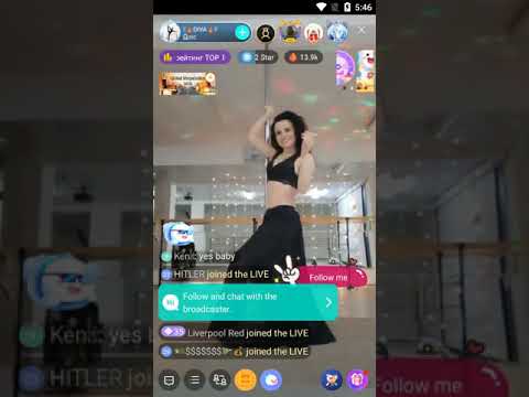 bigo live russian live dancer - pole dance live dance show