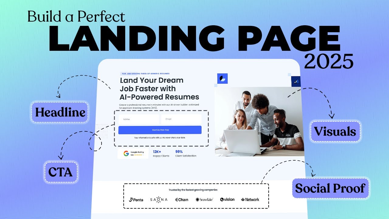 Build a Landing Page that Actually Converts! [2025 Tutorial] - YouTube