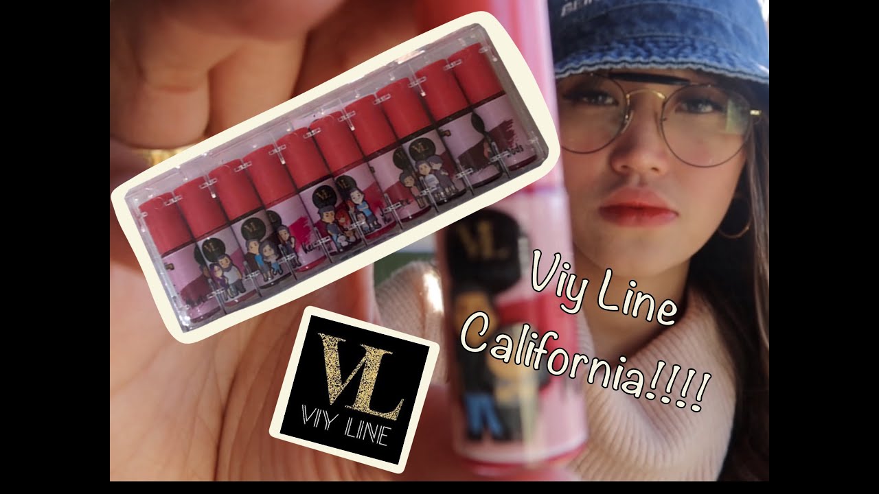 Viy line cosmetics Califonia - YouTube