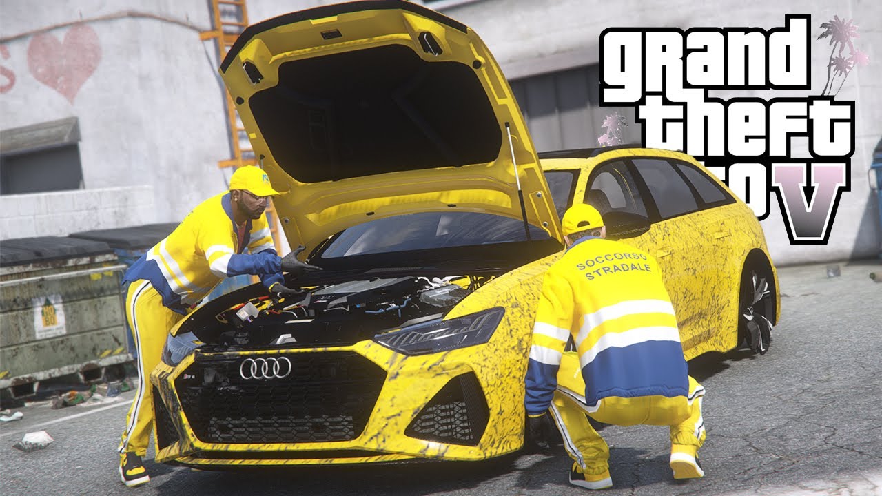 GTA LSPDFR ITA : ACI SOCCORSO STRADALE! RIMOZIONE FORZATA! Maranza ...