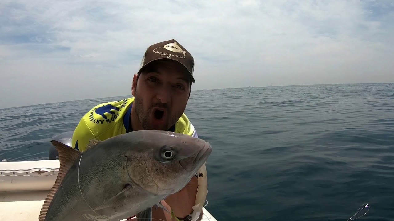 tutorial de pesca al jigging probando una muestra de la tienda de ...