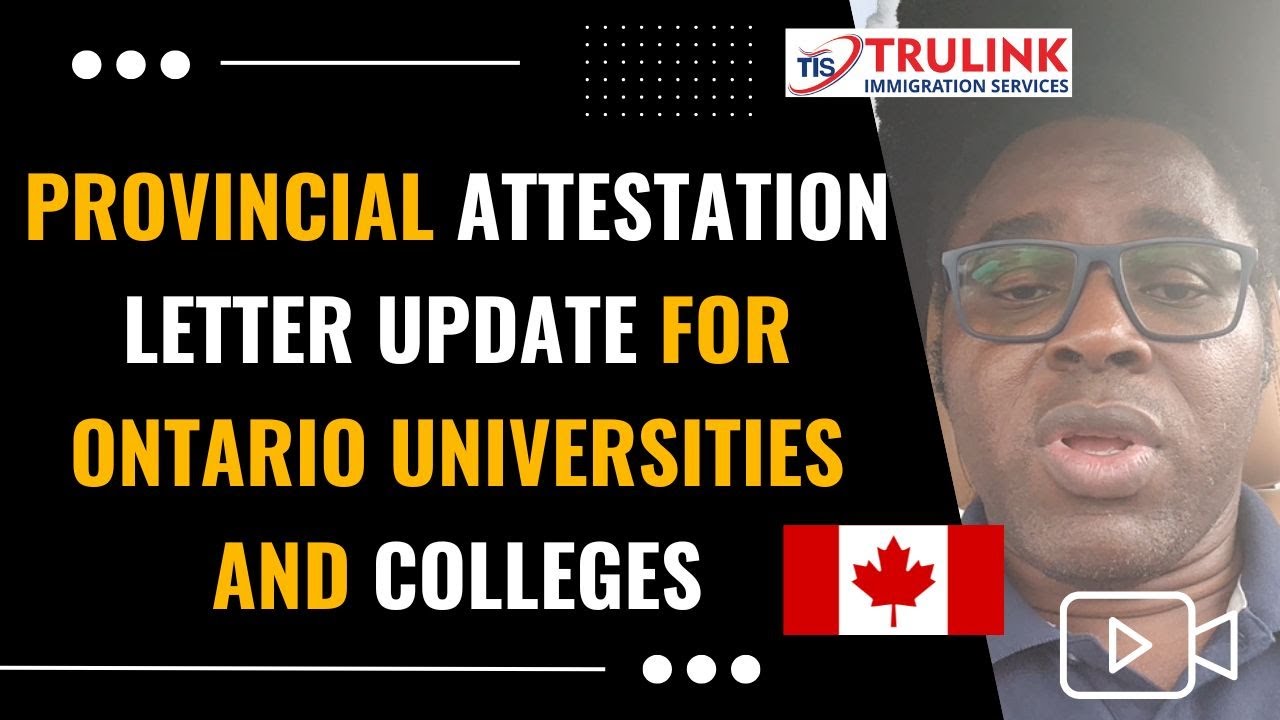 PAL UPDATE FOR ONTARIO UNIVERSITIES AND COLLEGES - YouTube