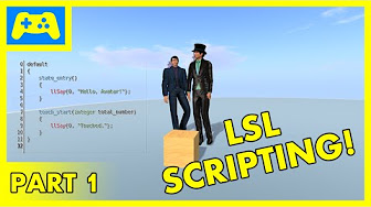 LSL (Second Life Scripting) Tutorials - YouTube