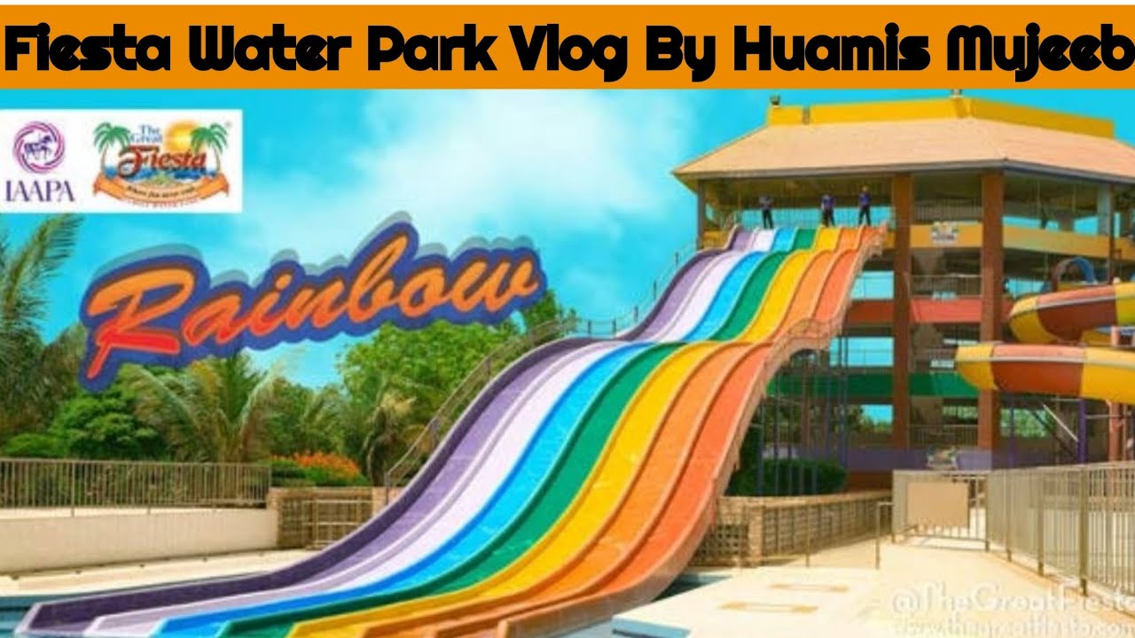 Fiesta Water Park | All Slides Detail Vlog By Humais Mujeeb - YouTube