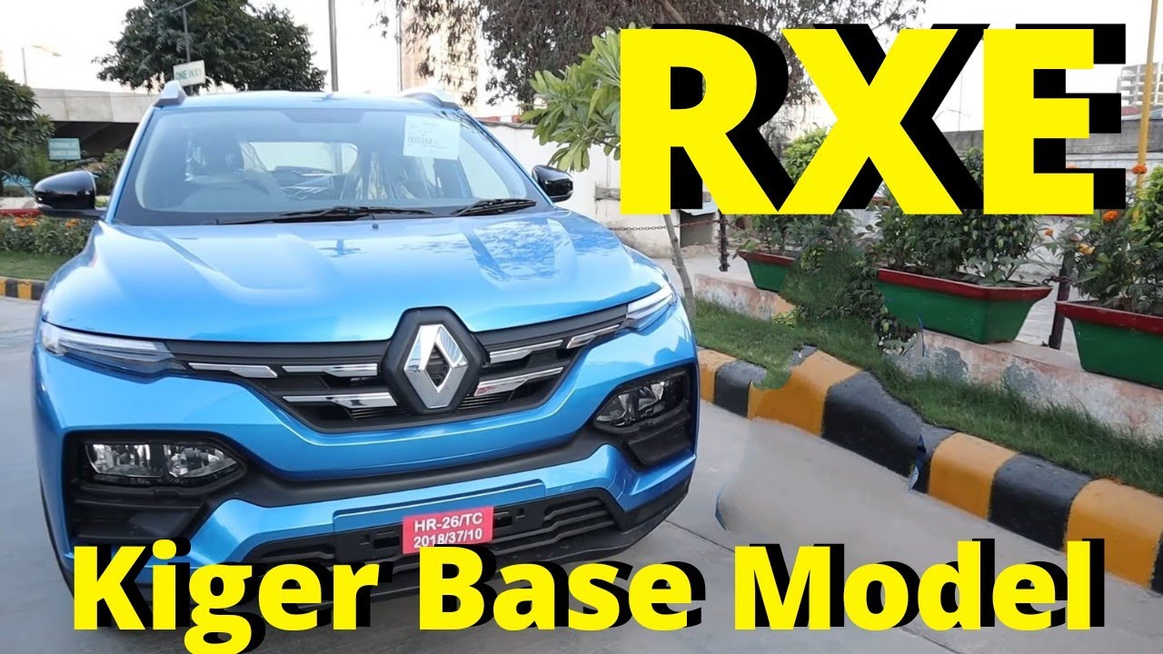Renault KIGER RXE | Base Model | Launch Date? Features? Specs? - YouTube
