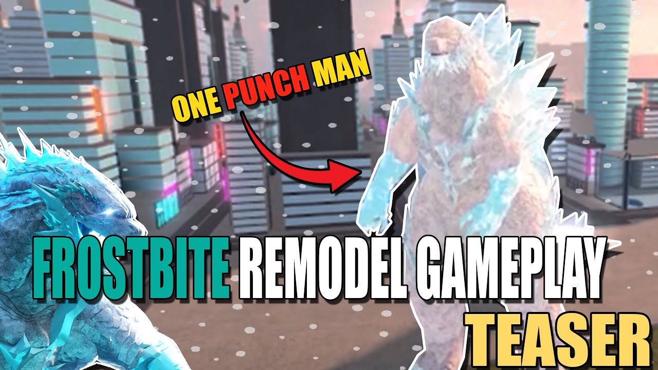 the NEW FROSTBITE GODZILLA GAMEPLAY teaser | a new OVERPOWERED ATTACK ...