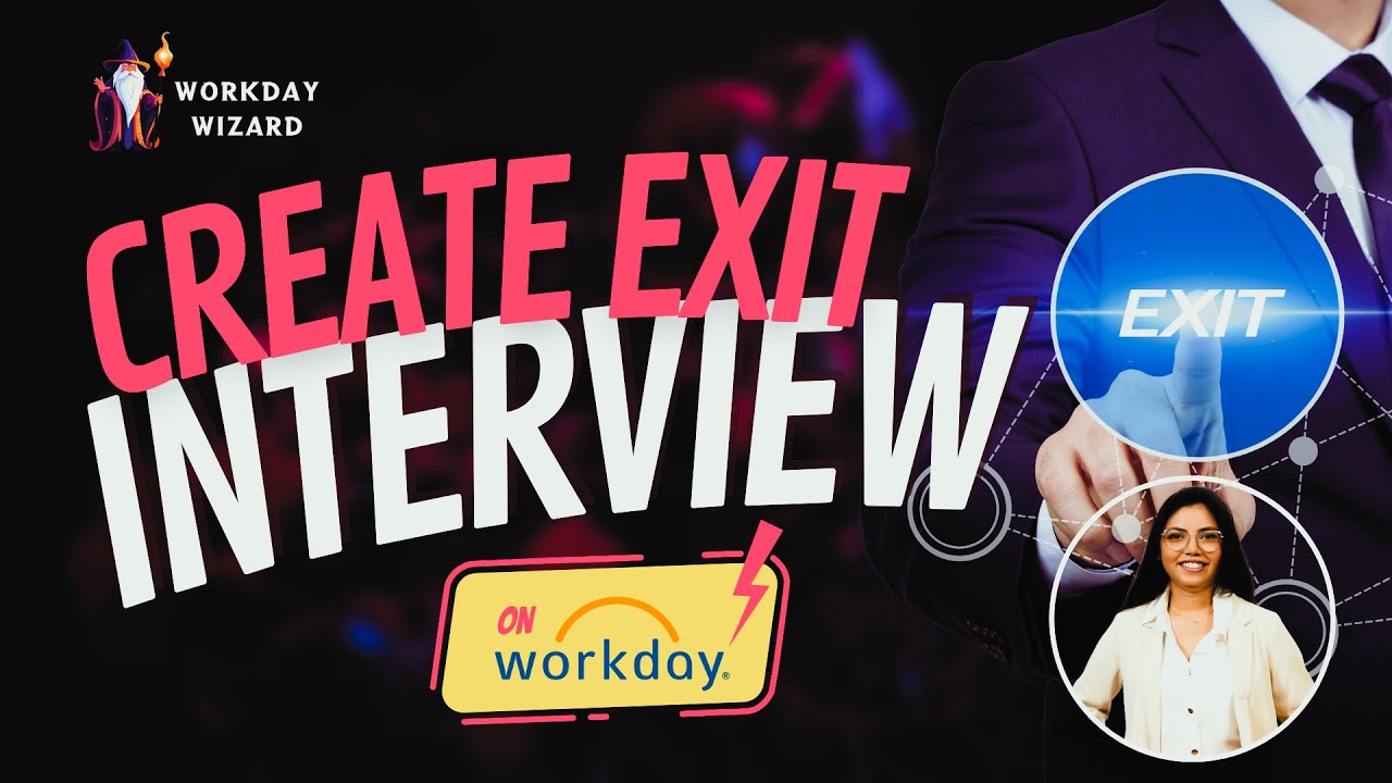 How To Create Exit Interview in Workday HCM? - YouTube