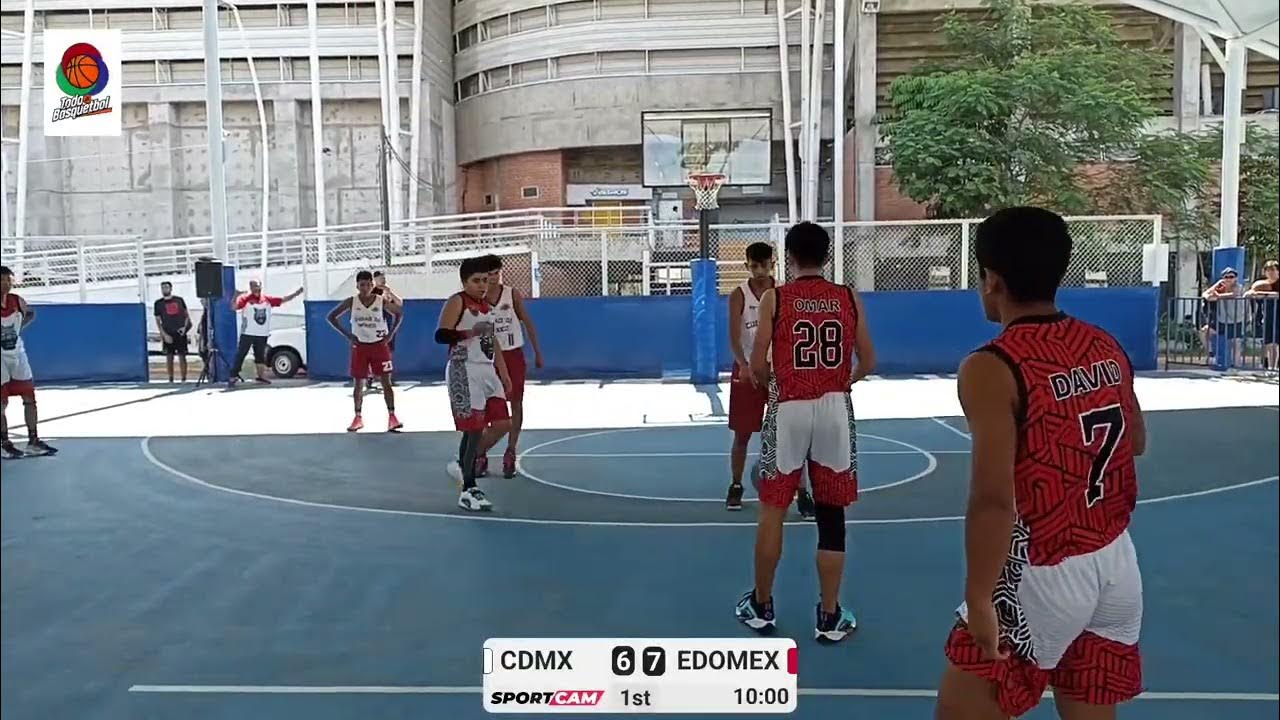 CDMX vs Edomex CAMPEONATO NACIONAL ADEMEBA 3X3 GUADALAJARA - YouTube