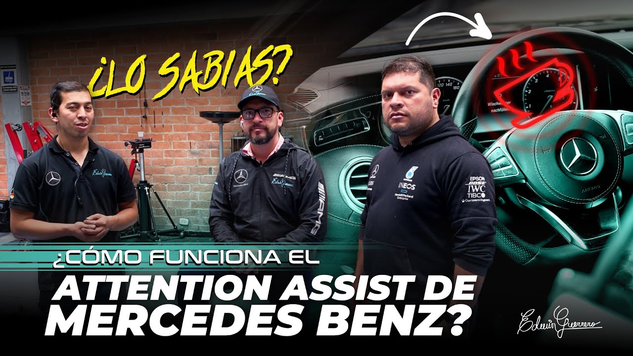 ¿Cómo funciona el Attention Assist de Mercedes Benz?🔥😲 - YouTube