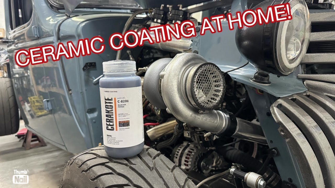 DIY Ceramic Coating Your Turbo and Other Exhaust Parts Easily. - YouTube