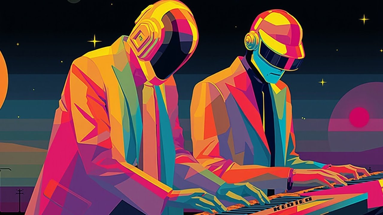 Daft Punk Inspired French House Mix | Filter Disco Revival Synth Funk ...