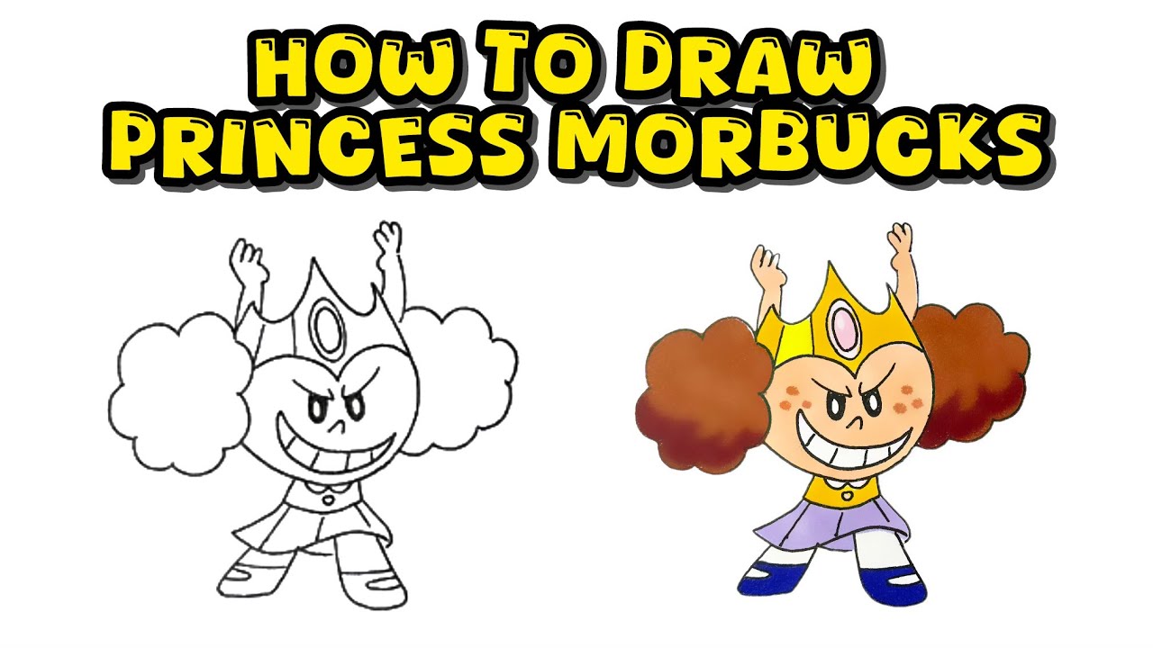 How to Draw Princess P. Morbucks from The Powerpuff Girls – Easy Guide ...