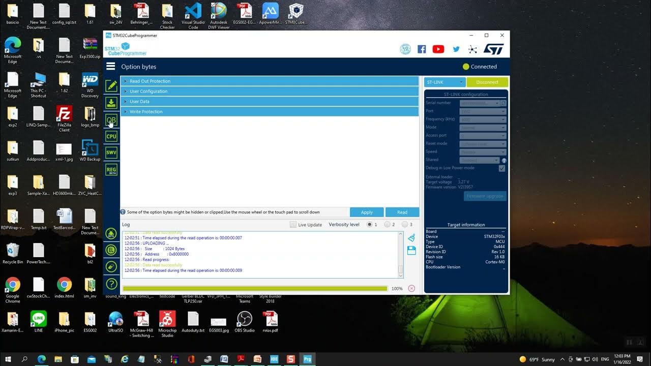 STM32#3 STMProgrammer - YouTube