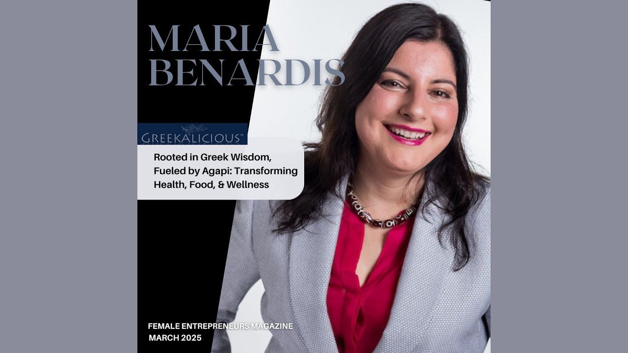 Maria Benardis: Reviving Ancient Greek Wisdom for Health, Healing ...