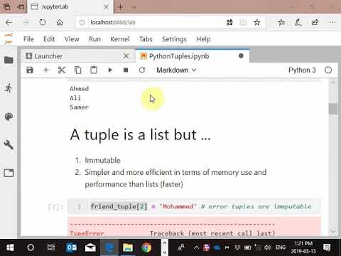 23 Python Tuples and Most Frequent N words - YouTube