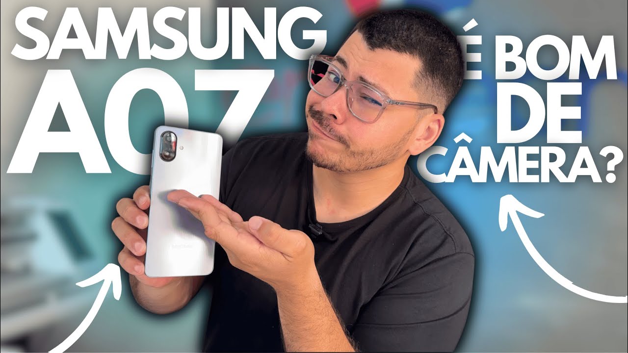 SAMSUNG Galaxy A07 TESTE DE CÂMERAS – VEJA a Qualidade REAL Antes de ...