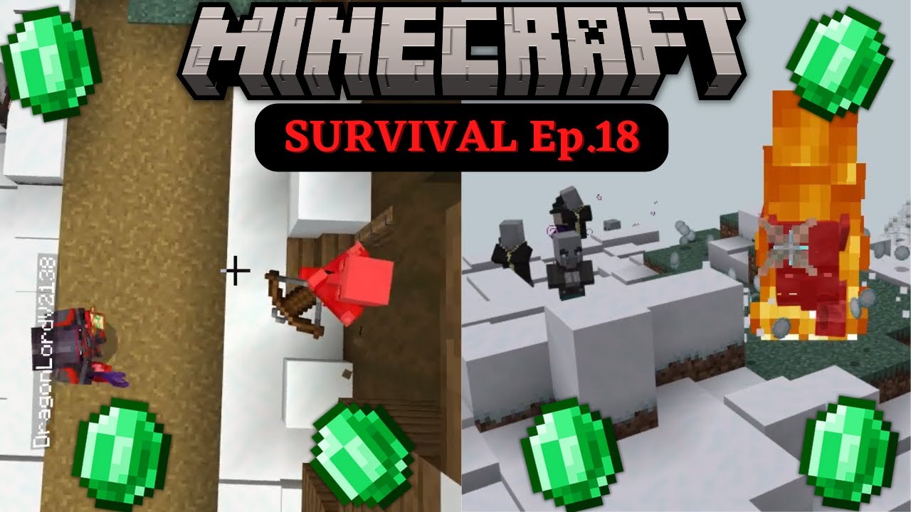 We Went On A Hard Mode Pillager RAID! [MC Series | EP18] - YouTube
