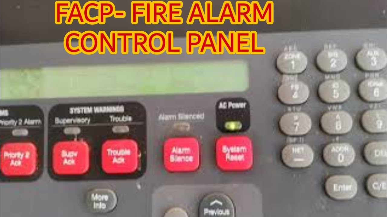 fire alarm FACP control panel..JUB. TV - YouTube
