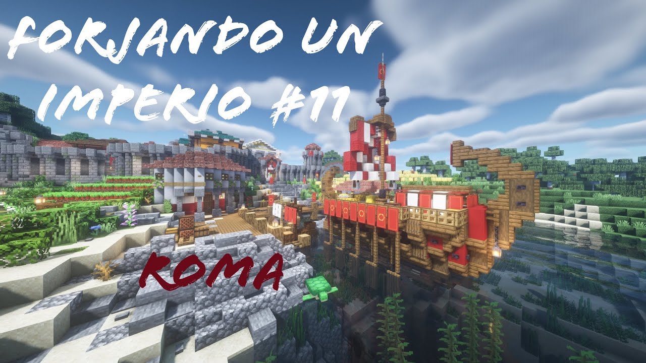 Construyendo el puerto | Forjando un imperio #11 | Minecraft - YouTube