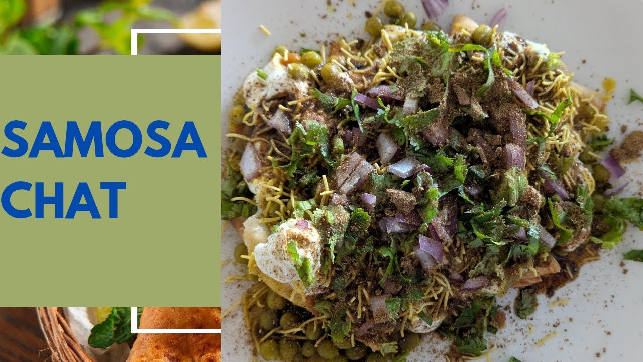 SAMOSA CHAT/How to make Samosa chat?/ Samosa chat recipe/Taste of Nepal ...