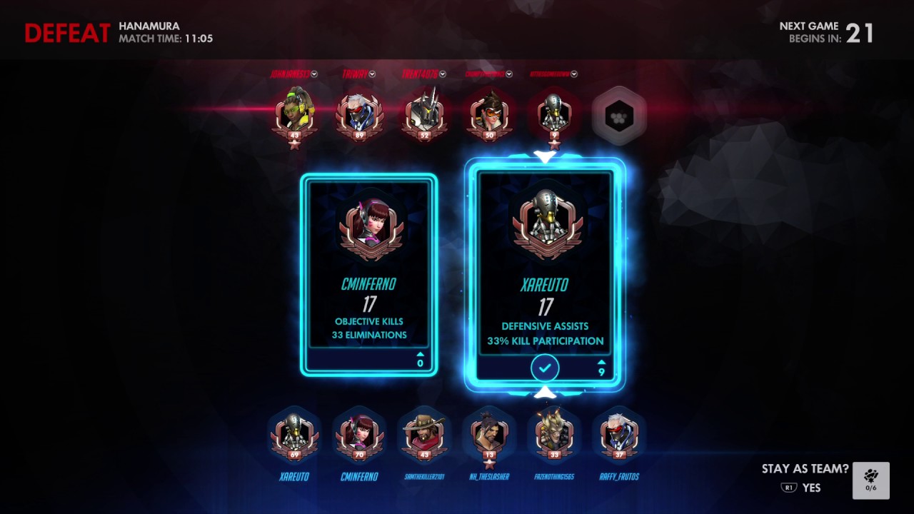 Overwatch Legendary vote - YouTube