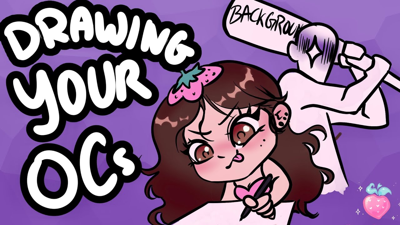 DRAWING YOUR OCs! + Fighting backgrounds AND LOSING - YouTube