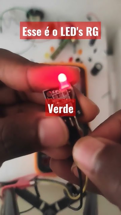 Esse led pode gerar duas cores RG. #viral #arduino - YouTube