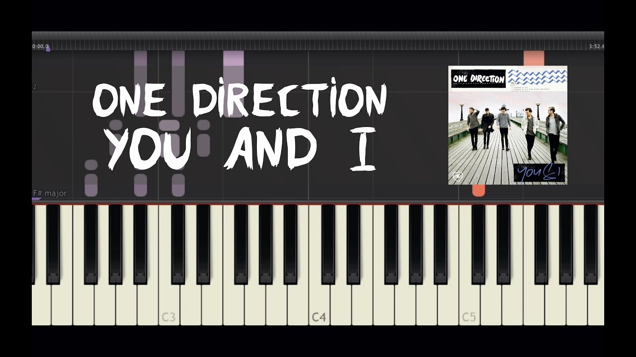 One Direction - You And I - Piano Tutorial by Amadeus (Synthesia) - YouTube