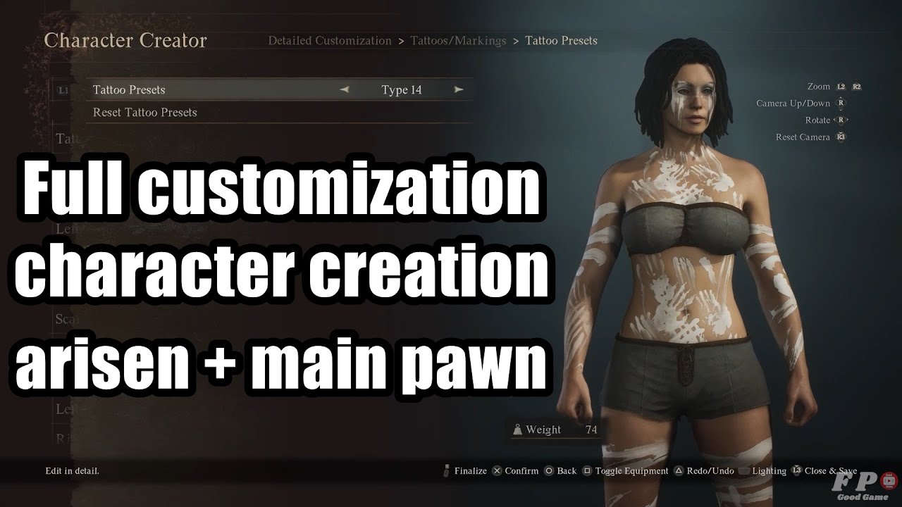 Dragon's dogma 2 full customization character creation (arisen + main pawn) - YouTube