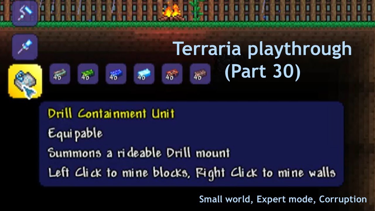 Tool upgrades - Terraria playthrough (Part 30) - YouTube