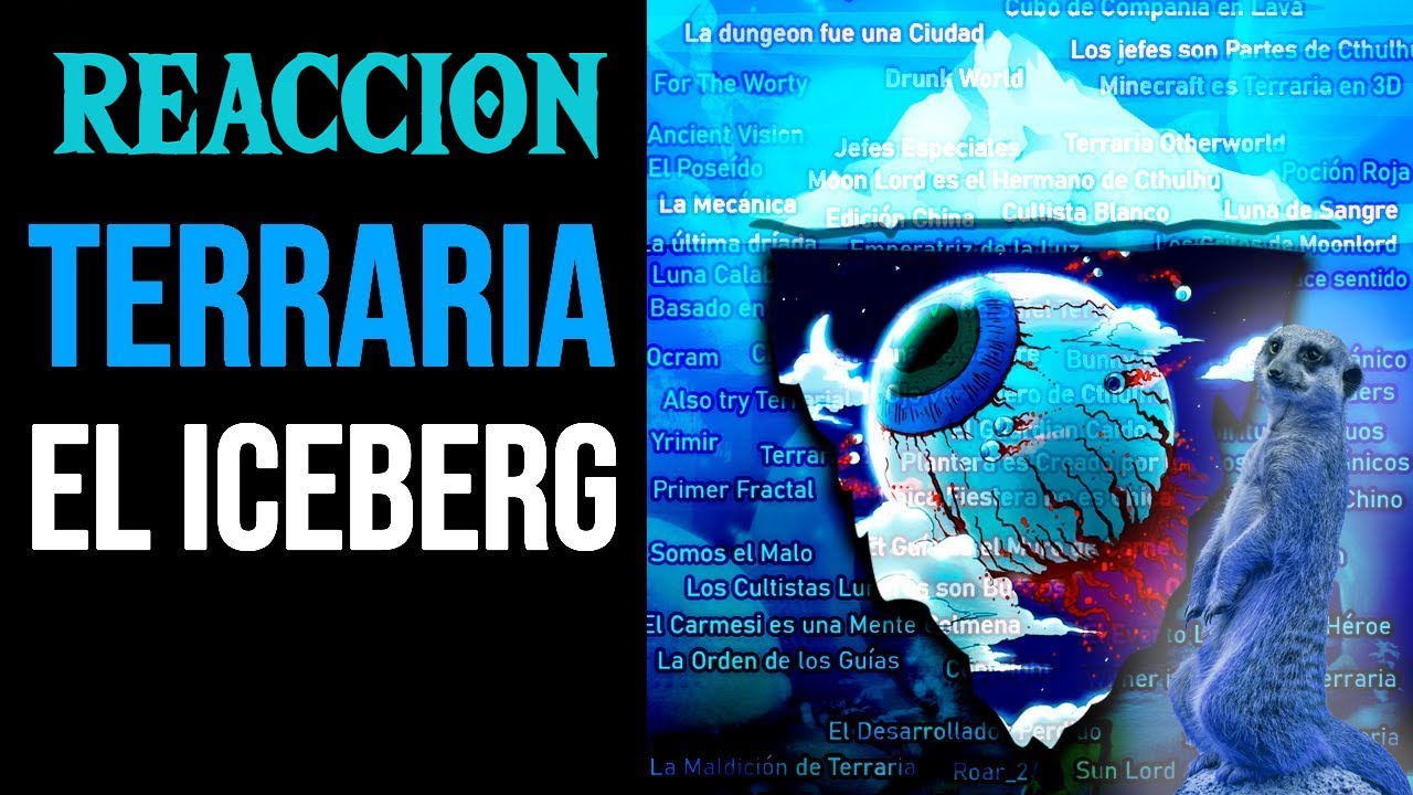 Iceberg TERRARIA | REACCION: sanisaR - YouTube