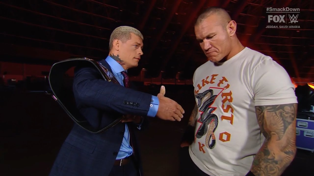 Randy Orton meets Cody Rhodes - Smackdown 5/24/2024 - YouTube