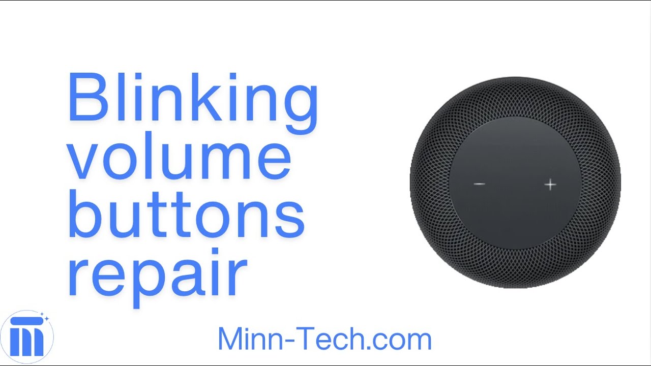 Original 1st Gen Apple HomePod Blinking Volume Buttons Software Repair ...