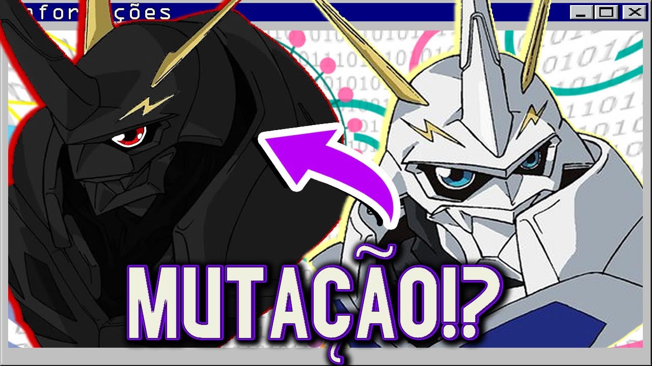 BLACK DIGITRON E A MUTAÇÃO DIGIMON - YouTube