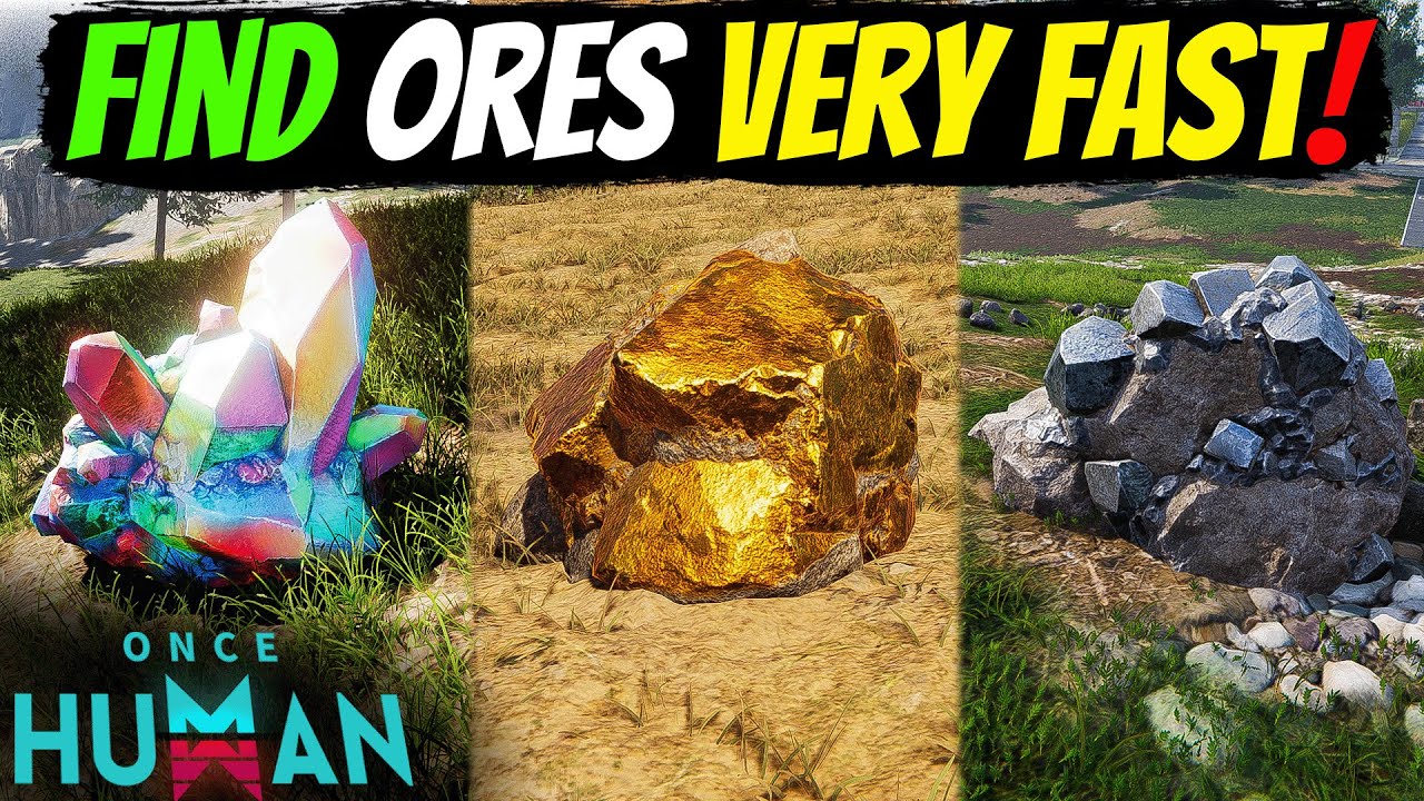 FASTEST Way to Find ALL ORES in Once Human! - YouTube