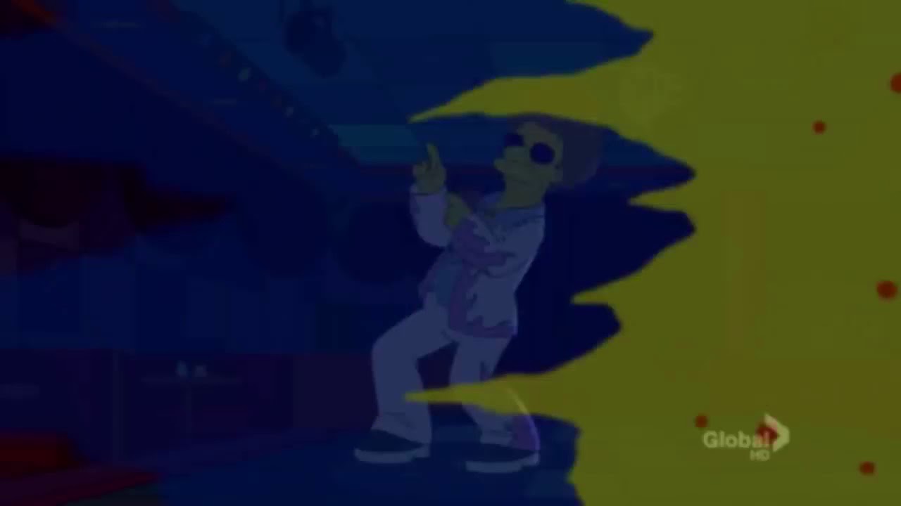 Disco Stu During A Power Cut, The Simpsons 01 06 13 - YouTube