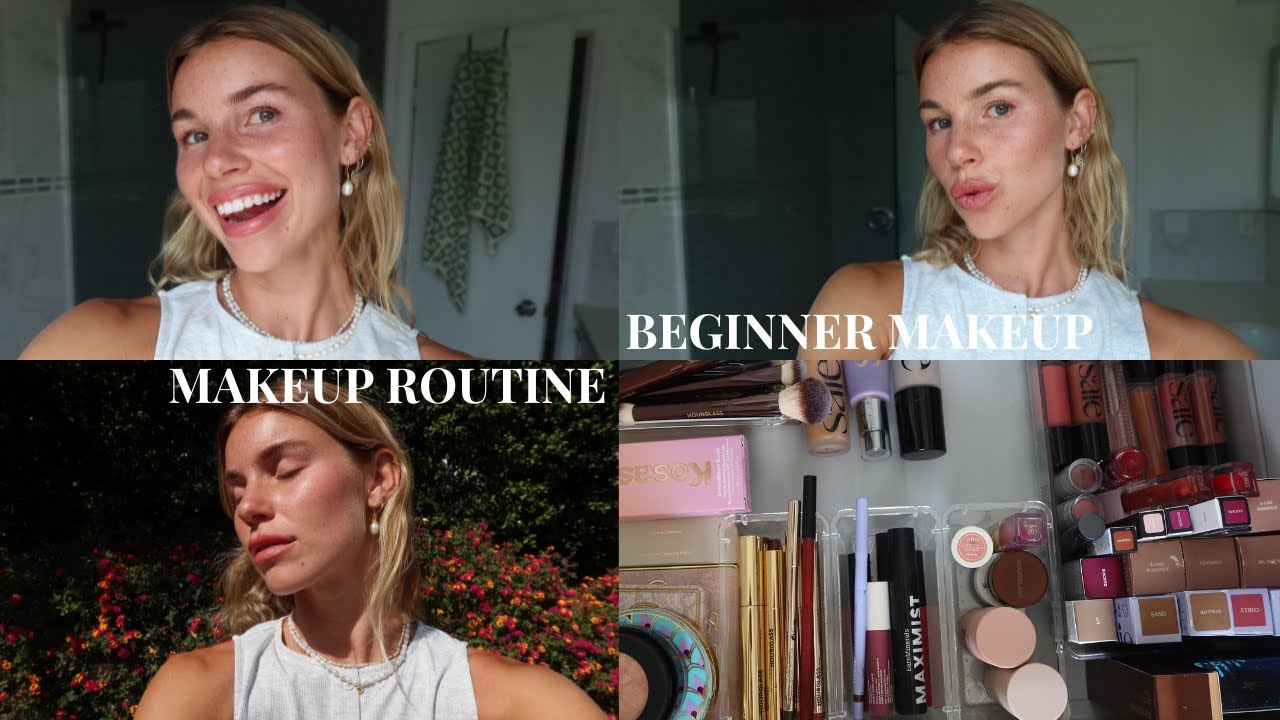 My Makeup Routine - natural look & for beginners - YouTube