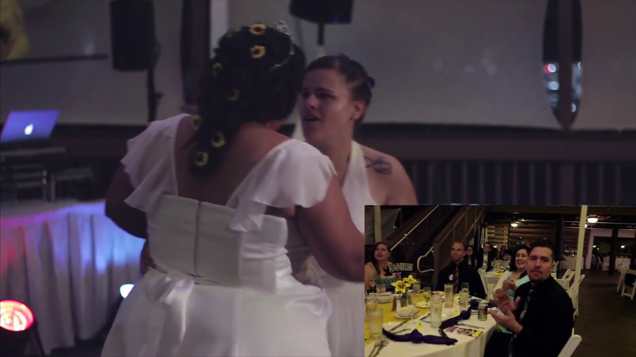 Brides Surprise Wedding Guests w/Flash Mob First Dance Inspired by ...